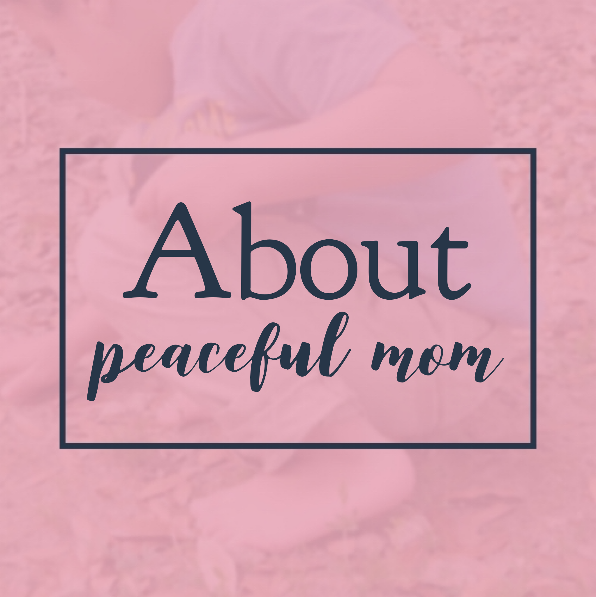 PEACE I GIVE – A Peaceful Parenting Blog